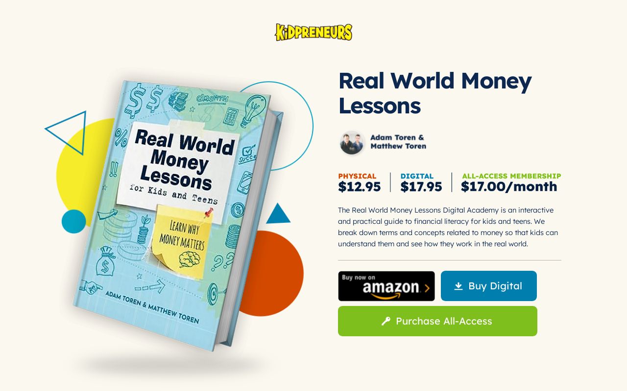 Get Real World Money Lessons